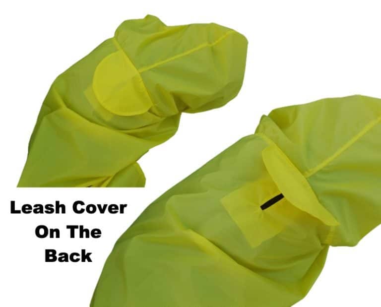 Yellow Raincoat Waterproof Dog Windbreaker – BigDogsCloset